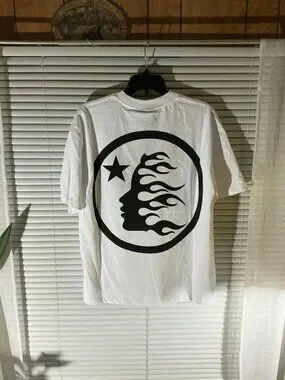 Hellstar | Shirts | White Hellstar Tee Star Swoosh | Poshmark